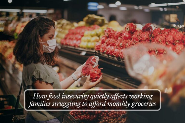 How food insecurity quietly affects working families struggling to ...