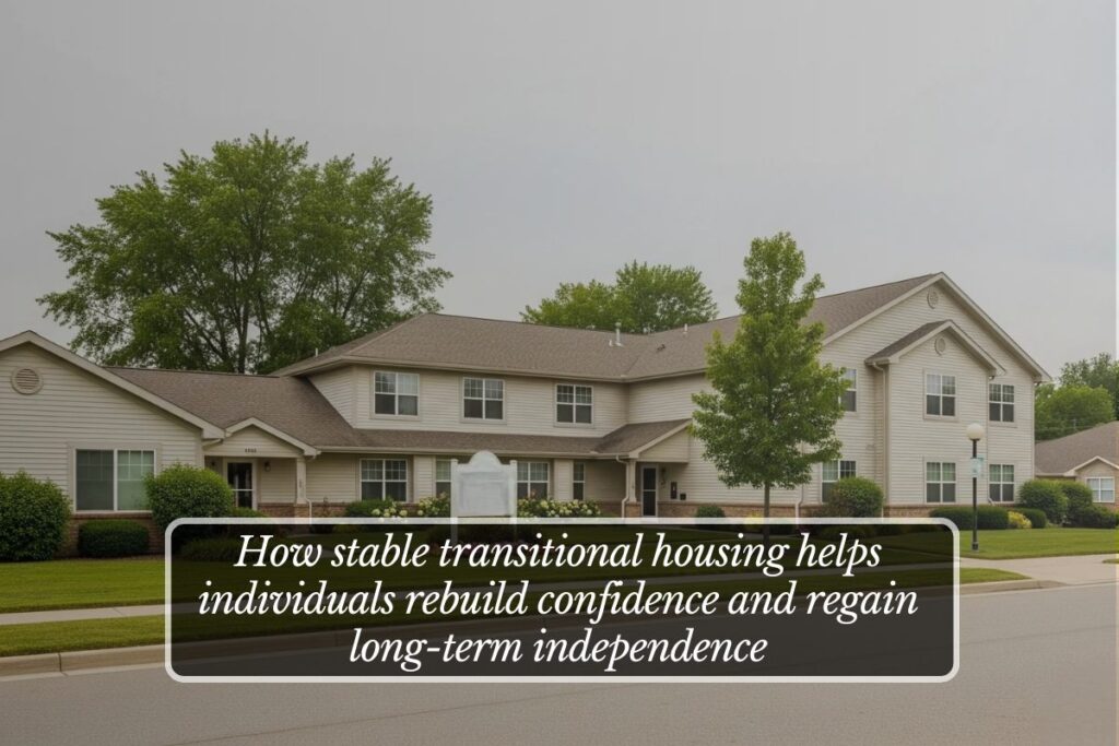 How stable transitional housing helps individuals rebuild confidence ...